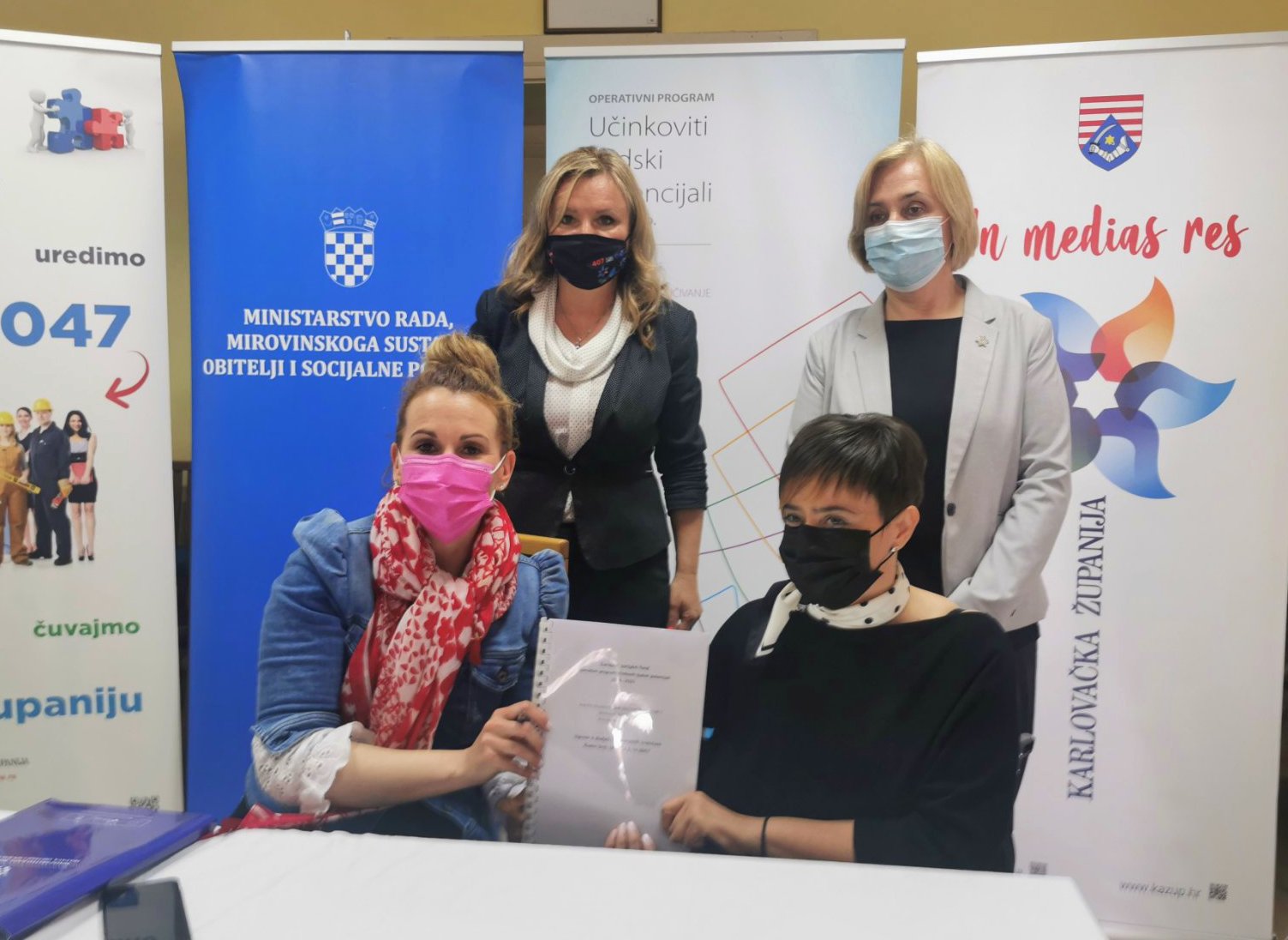 Državna tajnica Majda Burić uručila ugovore vrijednosti 3,3 milijuna kuna