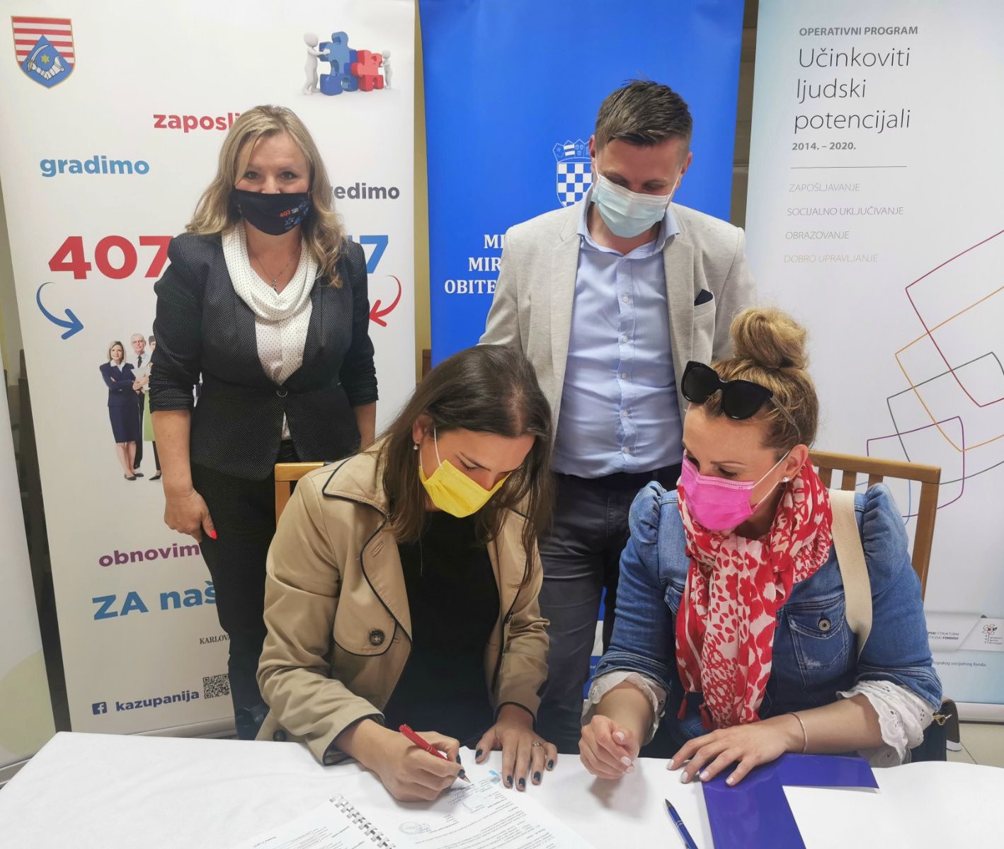 Državna tajnica Majda Burić uručila ugovore vrijednosti 3,3 milijuna kuna