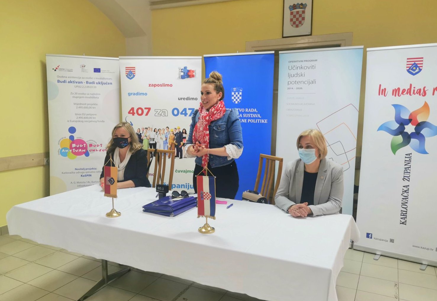 Državna tajnica Majda Burić uručila ugovore vrijednosti 3,3 milijuna kuna